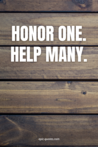 26 Strong honor quotes - epic-quotes.com